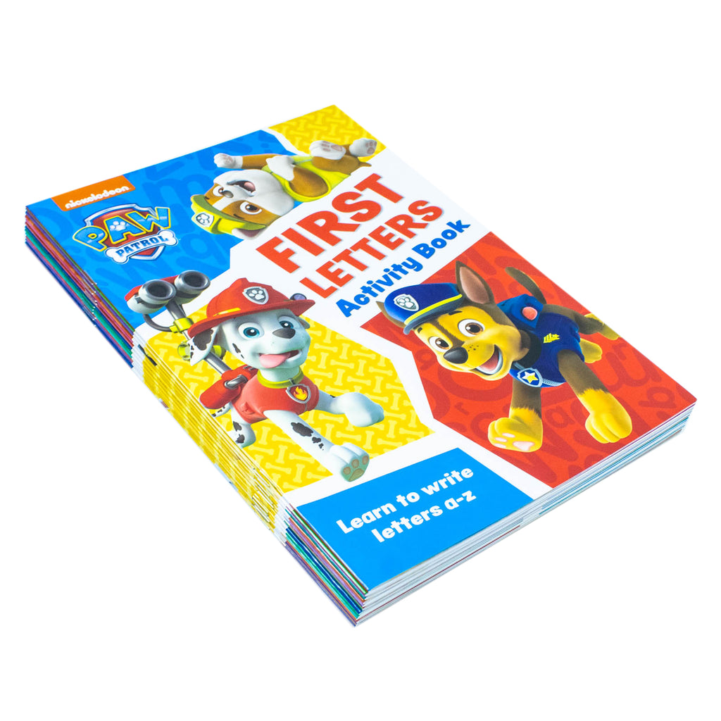 Paw Patrol Get Set for School - 12 Fun Activity Books for Kids ...