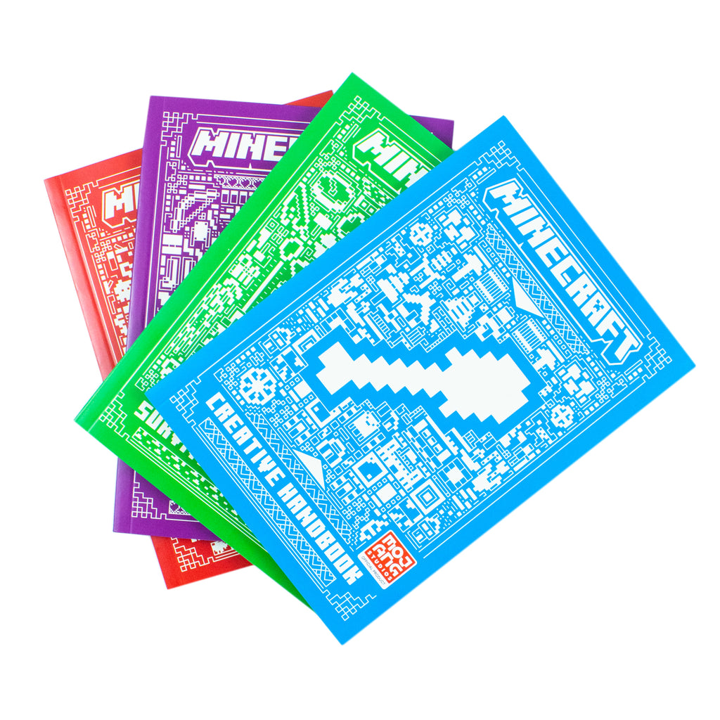 Minecraft Combat Handbook: 4 Book Box Set by Mojang AB for Kids ...