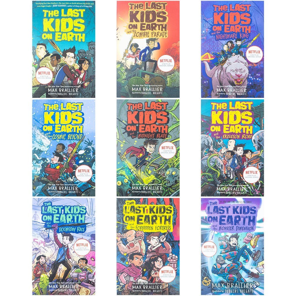 The Last Kids On Earth Series Books 1 - 9 Collection Set By Max Bralli ...