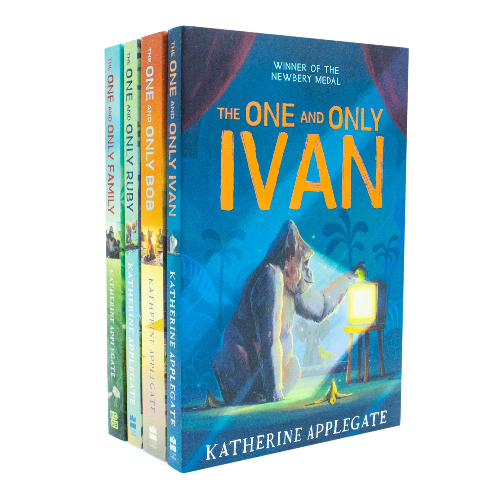 Katherine Applegate Collection 4 Books Set (One and Only Ivan, The One ...