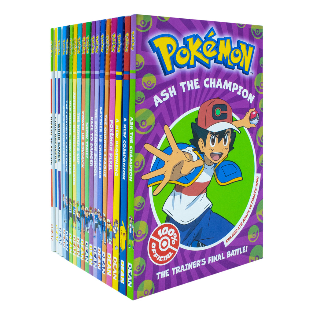Pokemon Mega Collection: 18 Books Box Set for Young Readers – Lowplex Books