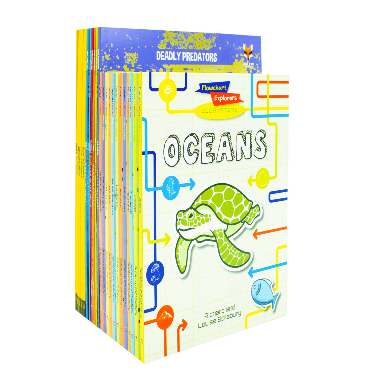 National Geographic Kids Mega 24-Book Set- Predators, Earth Science ...