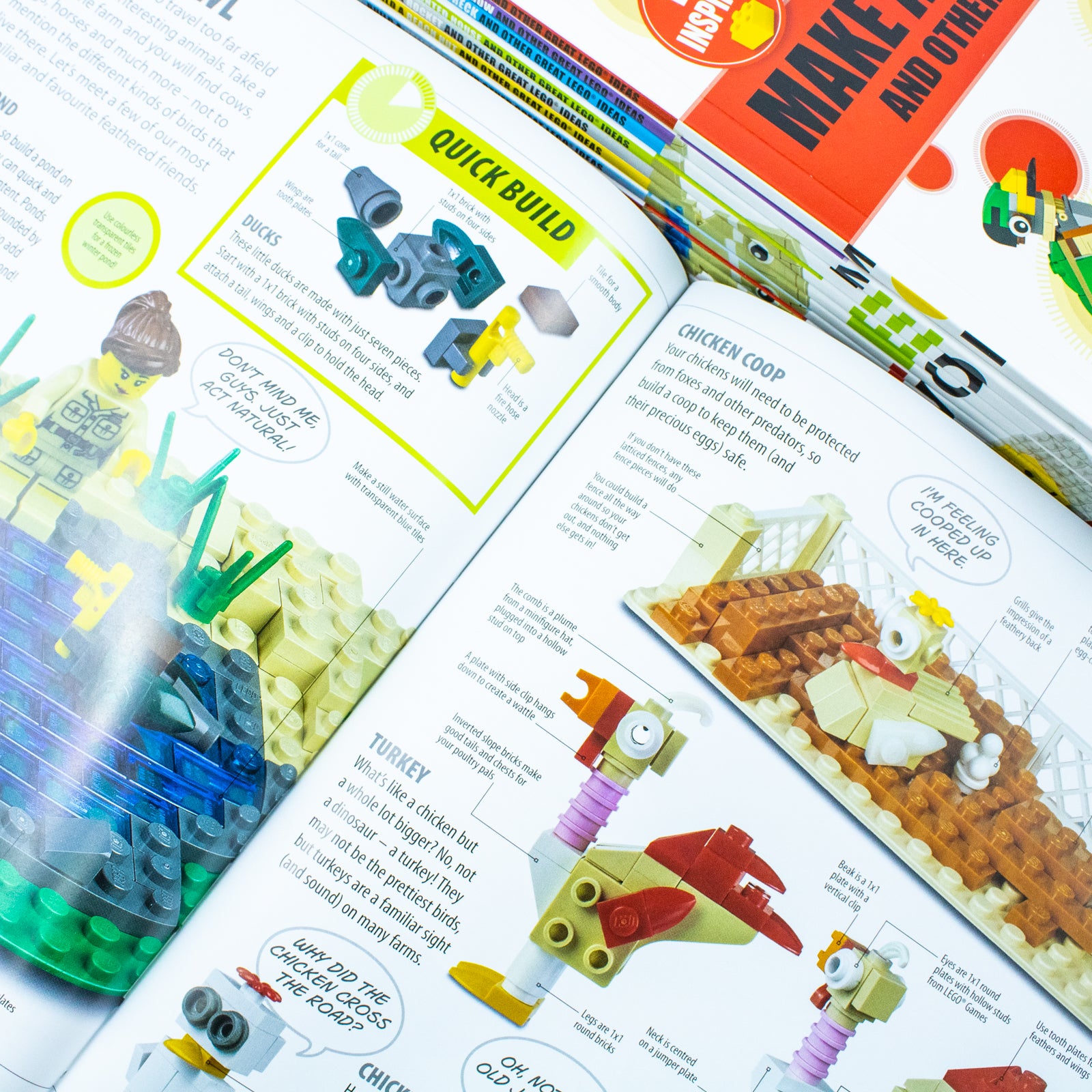 My LEGO World 25 Books Collection Box Set With More Than 1000 Build ...