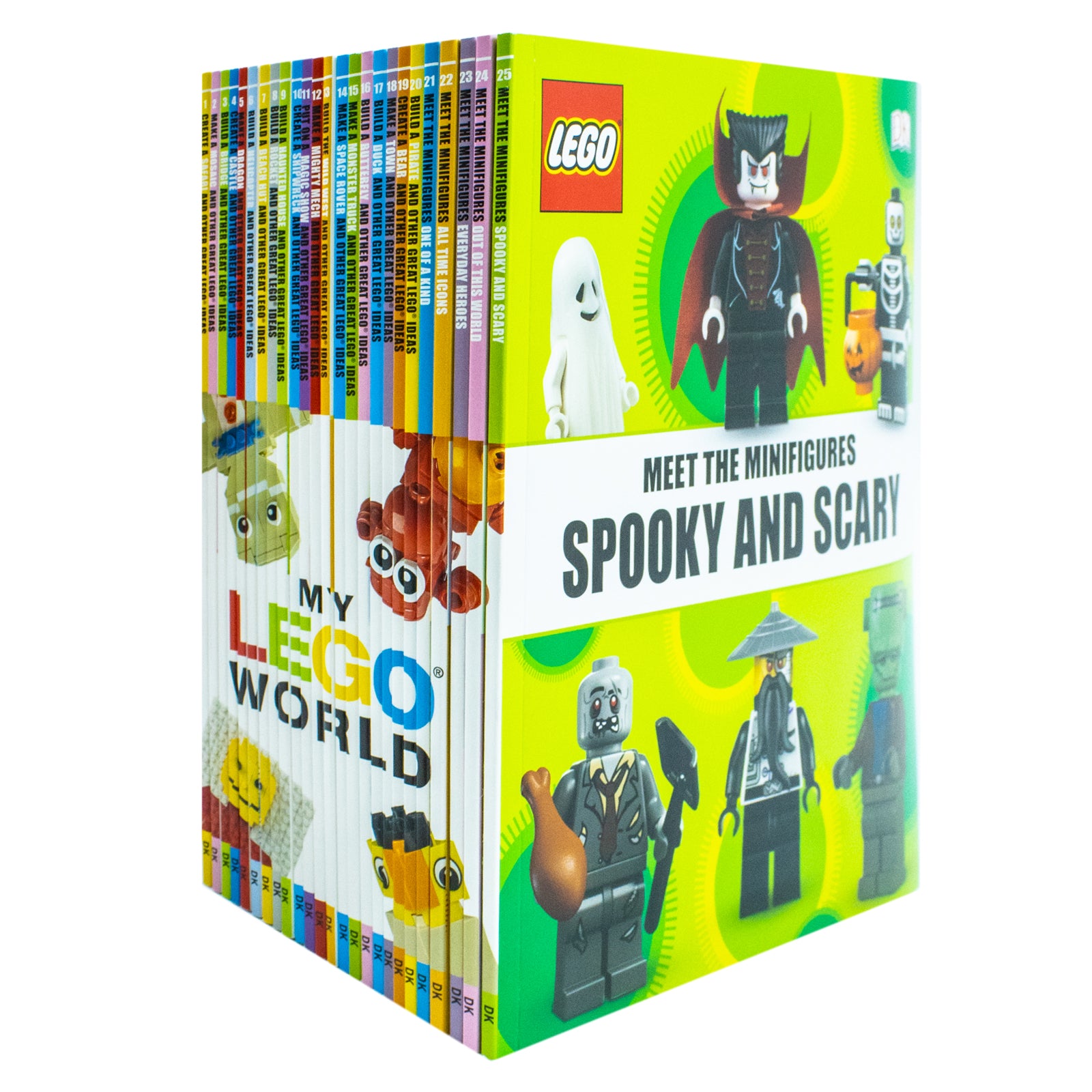 My LEGO World 25 Books Collection Box Set With More Than 1000 Build ...