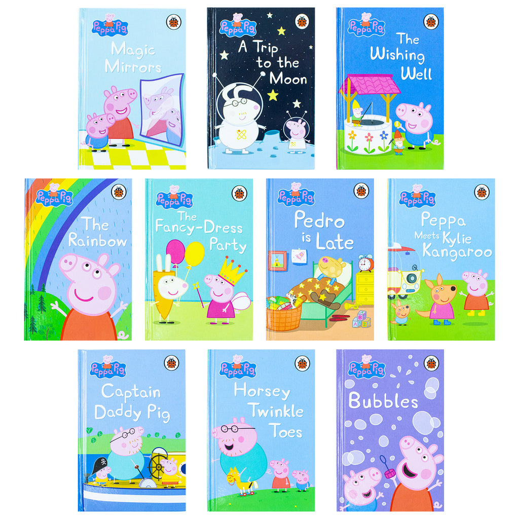Peppa Pig Peppas Magical Box of Books 10 Stories Collection Set ...