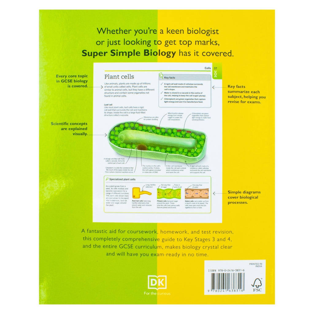 Super Simple Biology: The Ultimate Bitesize Study Guide – Lowplex Books