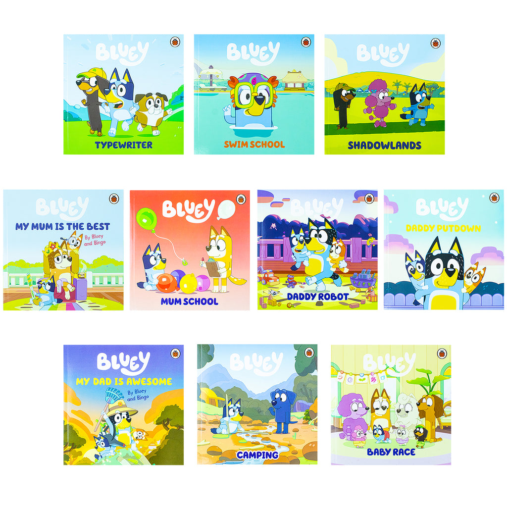 Bluey Gotta Be Done! 10 Picture Books Story Collection Box Set ...