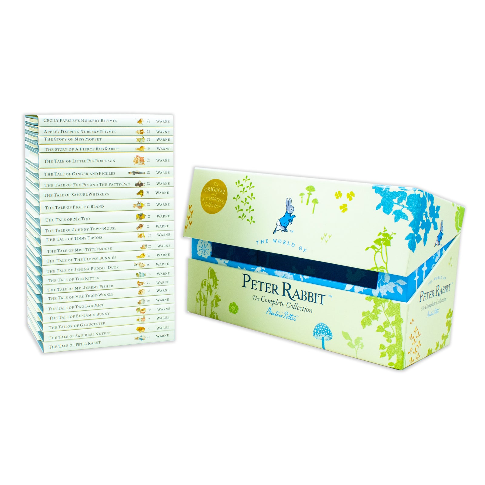 Peter Rabbit by Beatrix Potter 23 Books Box Set Hardback Collection ...