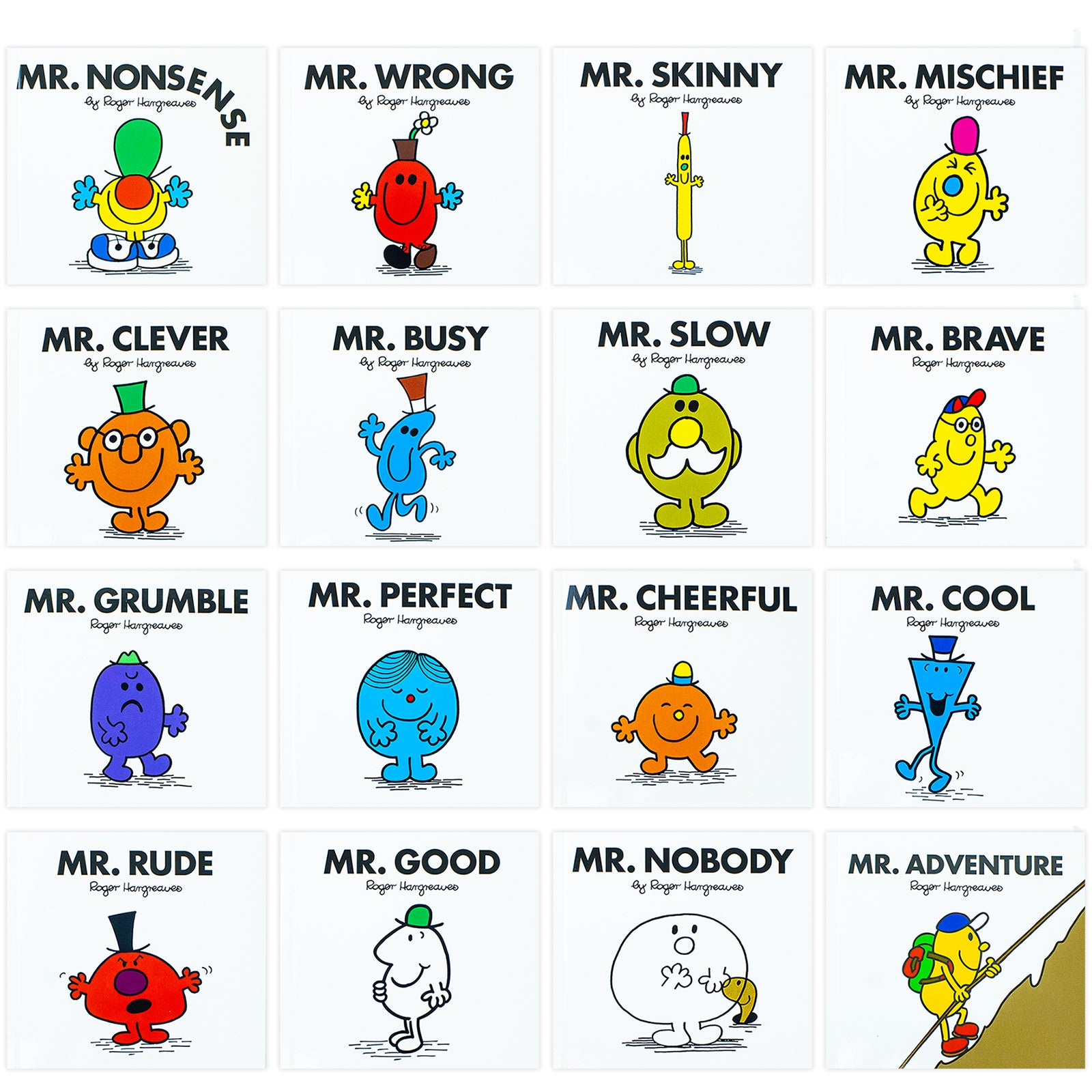 Mr Men Complete Collection: 48 Fun Books for Kids Age 3+ – Lowplex Books