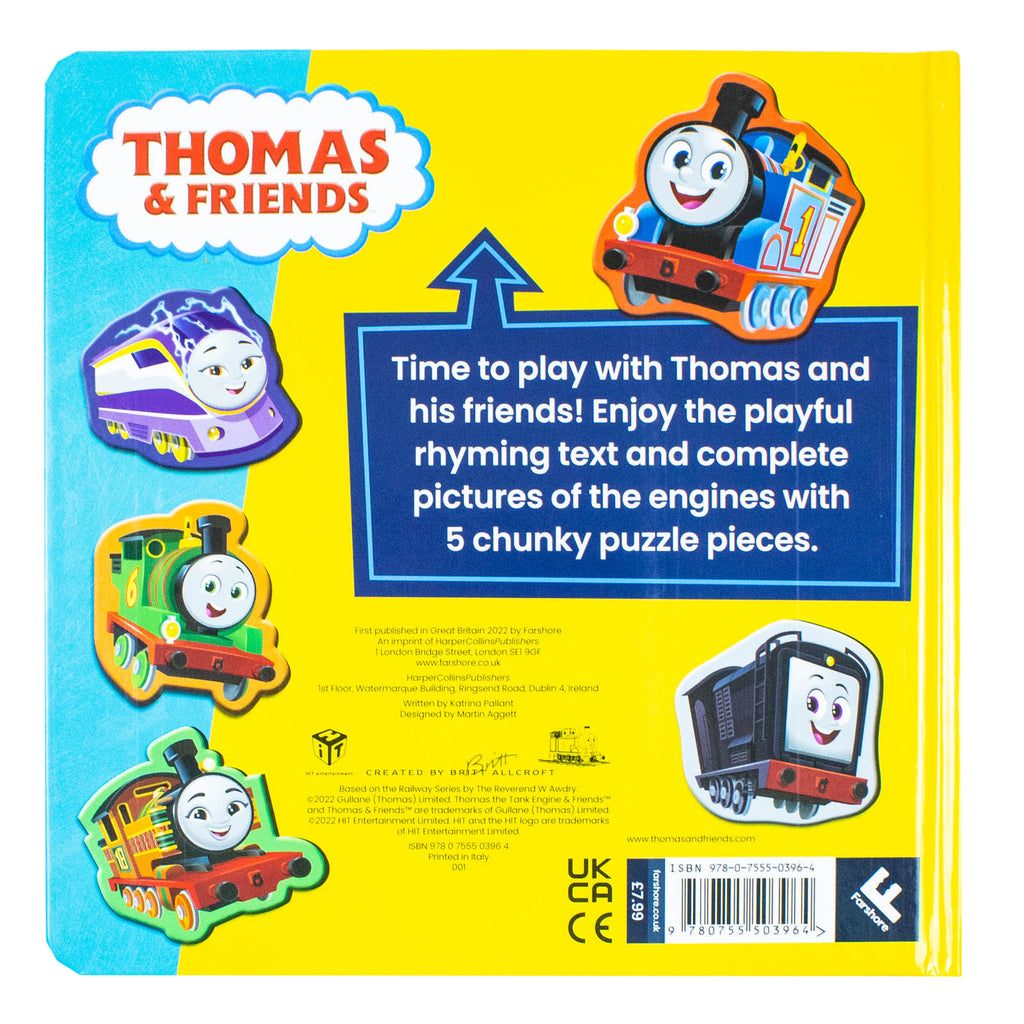 Thomas & Friends: Puzzle Pals: A chunky jigsaw for small hands ...