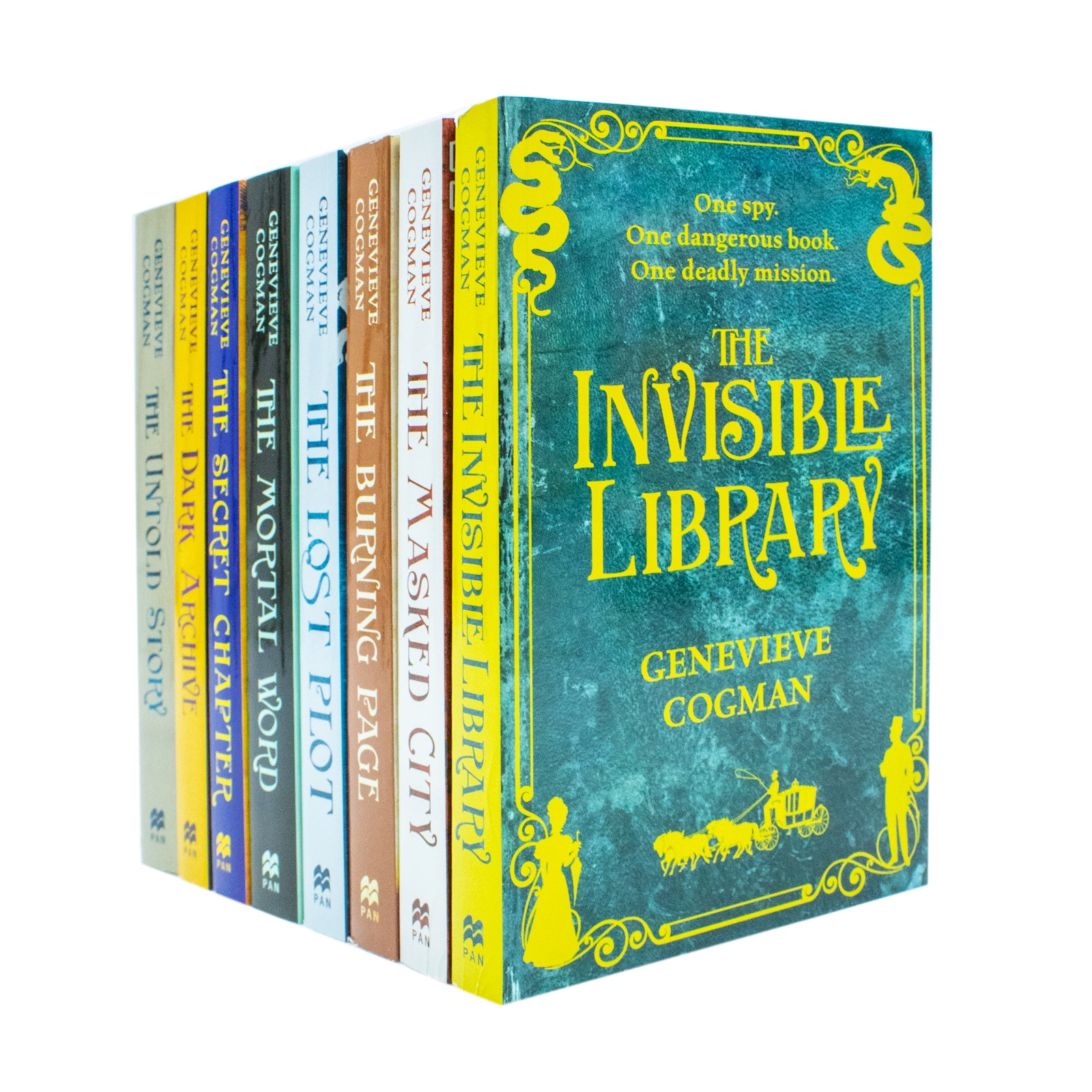 The Invisible Library Series 8 Books - Fantasy Paperback Collection ...