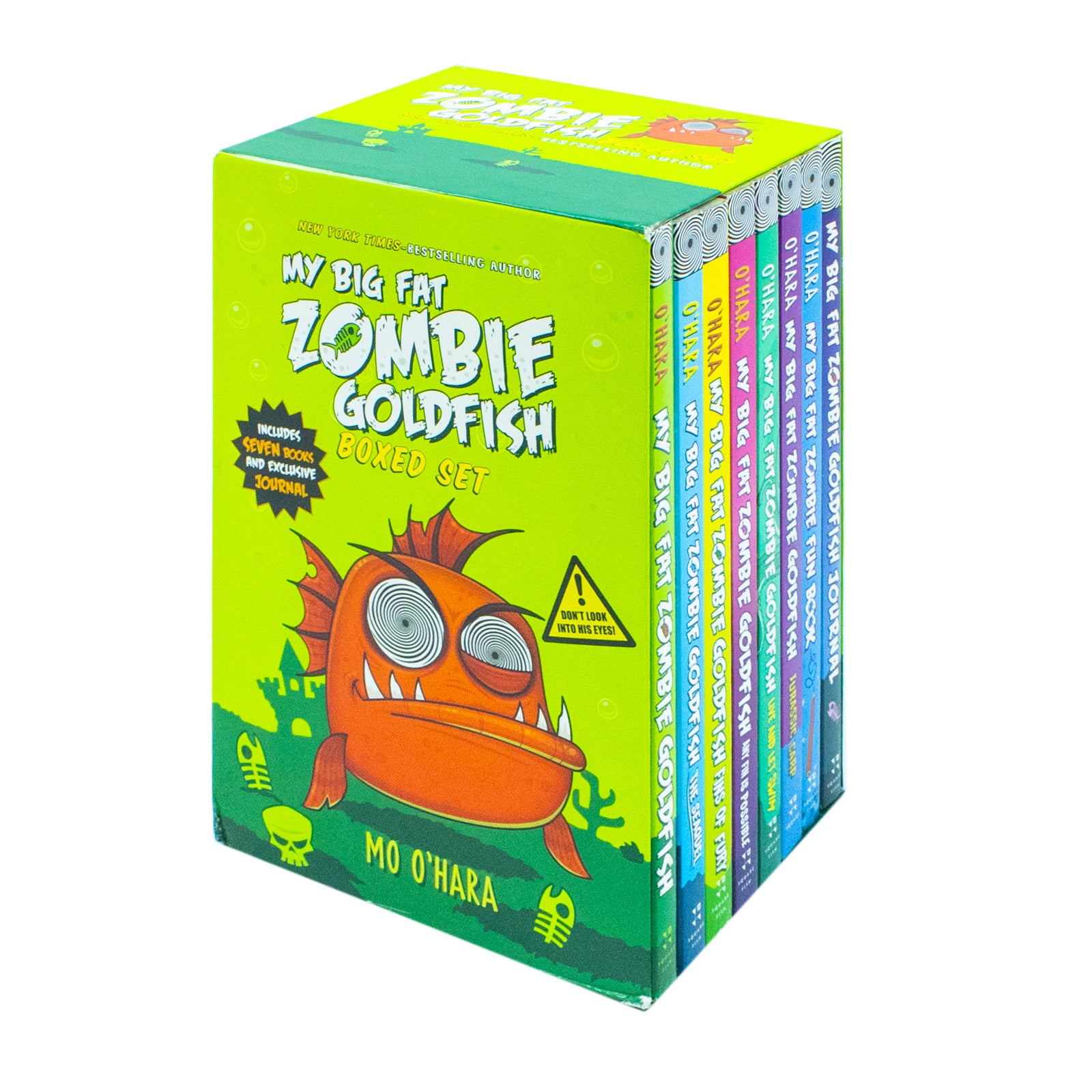 My Big Fat Zombie Goldfish Boxed Set 8 Books Collection by Mo O'Hara ...