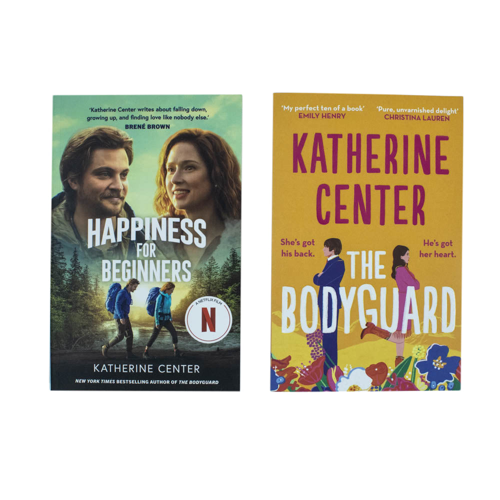 Katherine Center 2 Books Set ( The Bodyguard, Happiness for Beginners ...