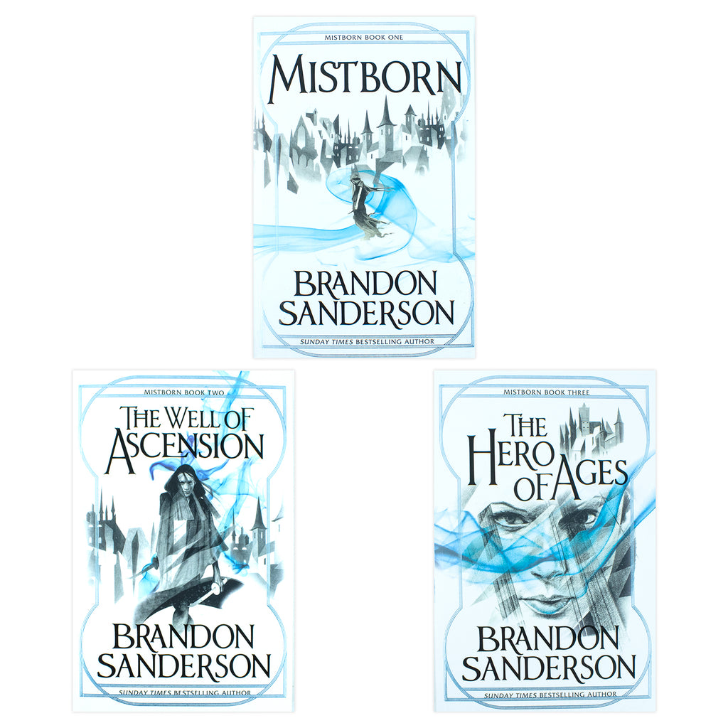 The Mistborn Trilogy 3 Books Set Collection -The Hero Of Ages, The Wel ...