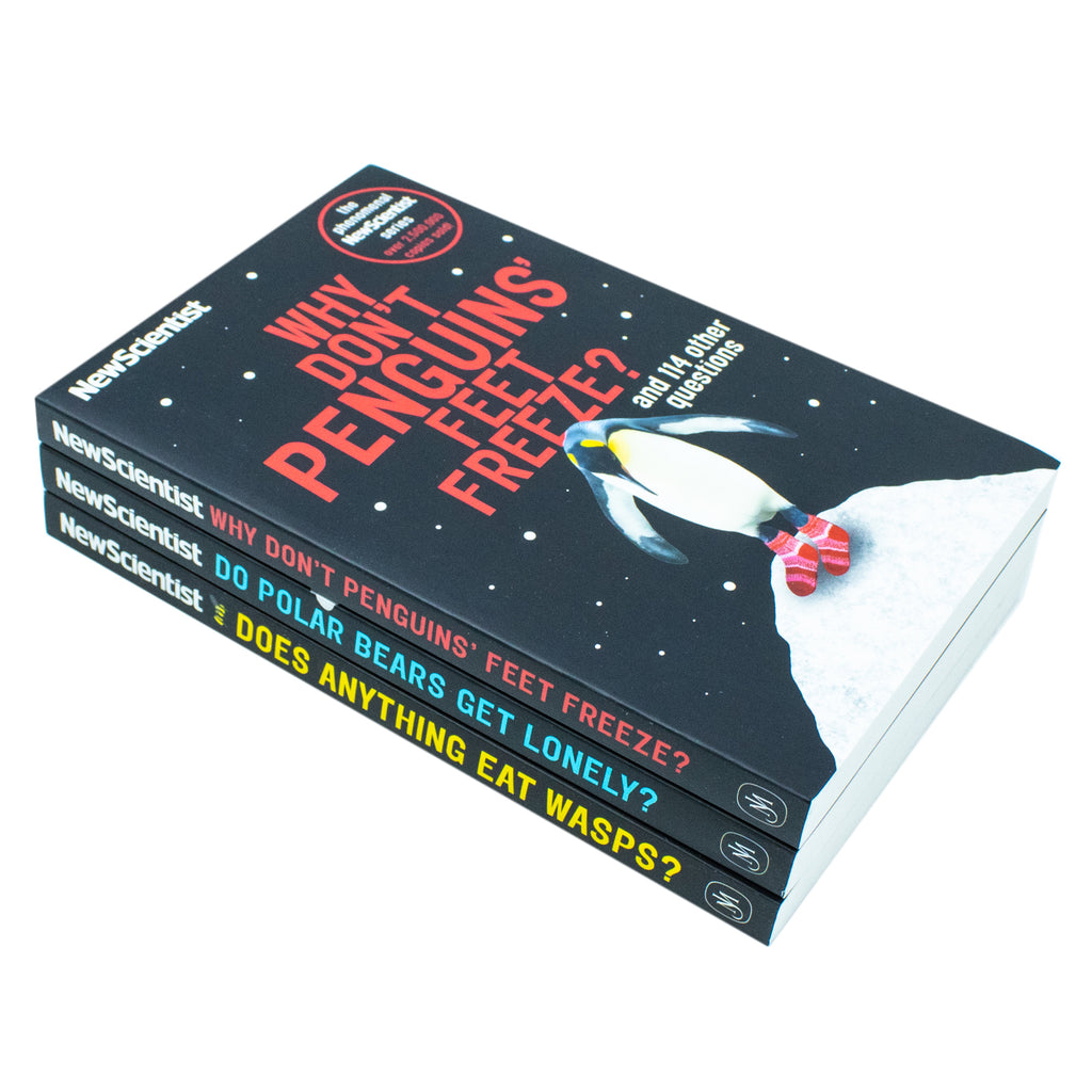 New Scientist 3 Books Set (Does Anything Eat Wasps, Why Don't Pengu ...