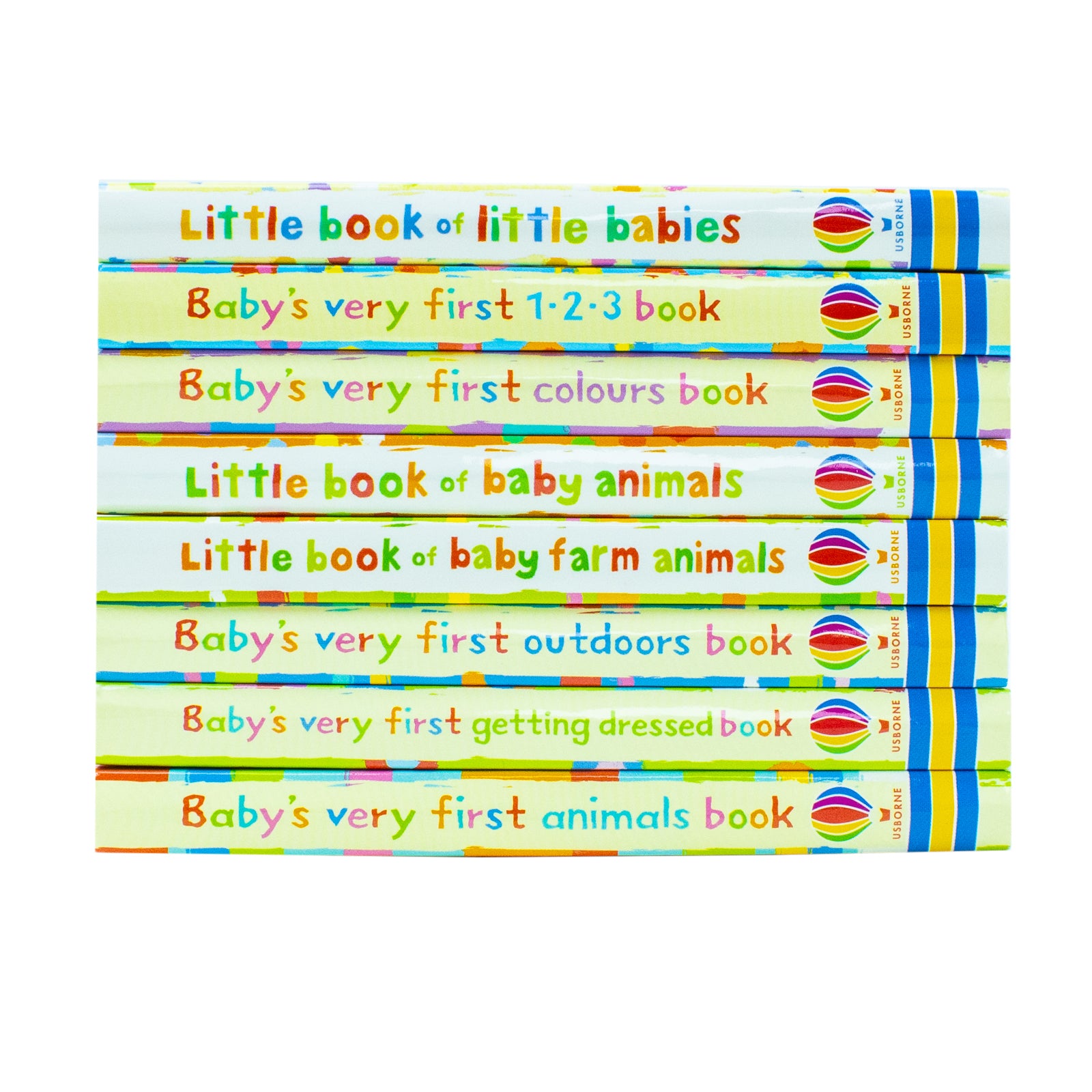 Usborne Baby's Very First Collection 8 Books Set Children Pack Farm An ...