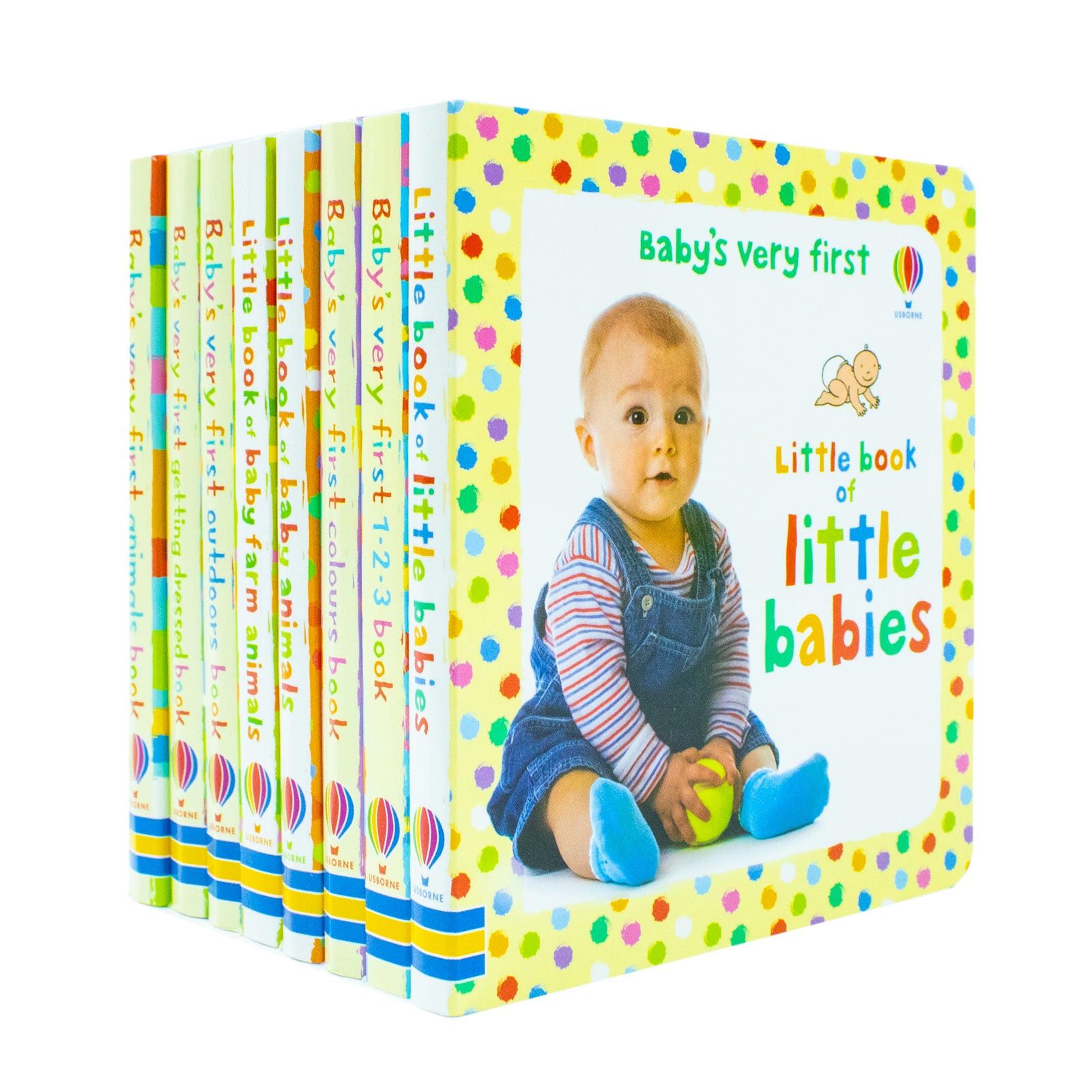 Usborne Baby's Very First Collection 8 Books Set Children Pack Farm An ...