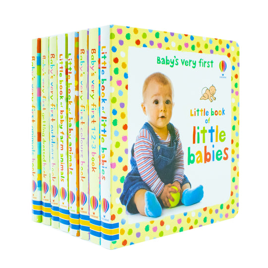 Usborne Baby's Very First Collection 8 Books Set Children Pack Farm An ...