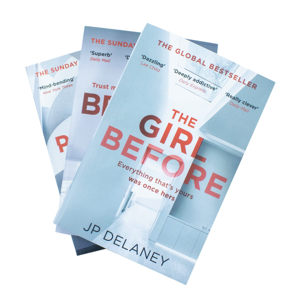 JP Delaney: 3 Books Collection Set - The Girl Before & More – Lowplex Books