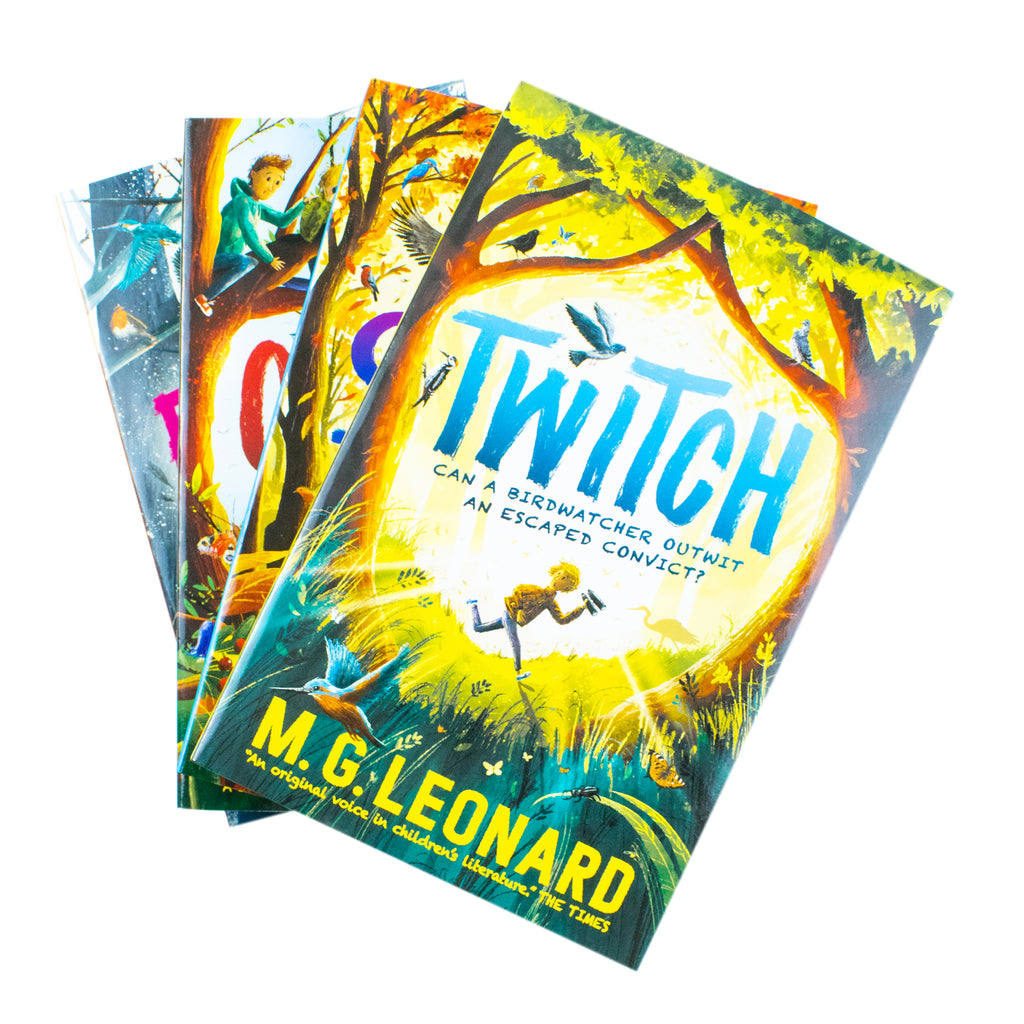 The Twitchers Series 4 Books Collection Set (Twitch, Spark, Clutch & F ...