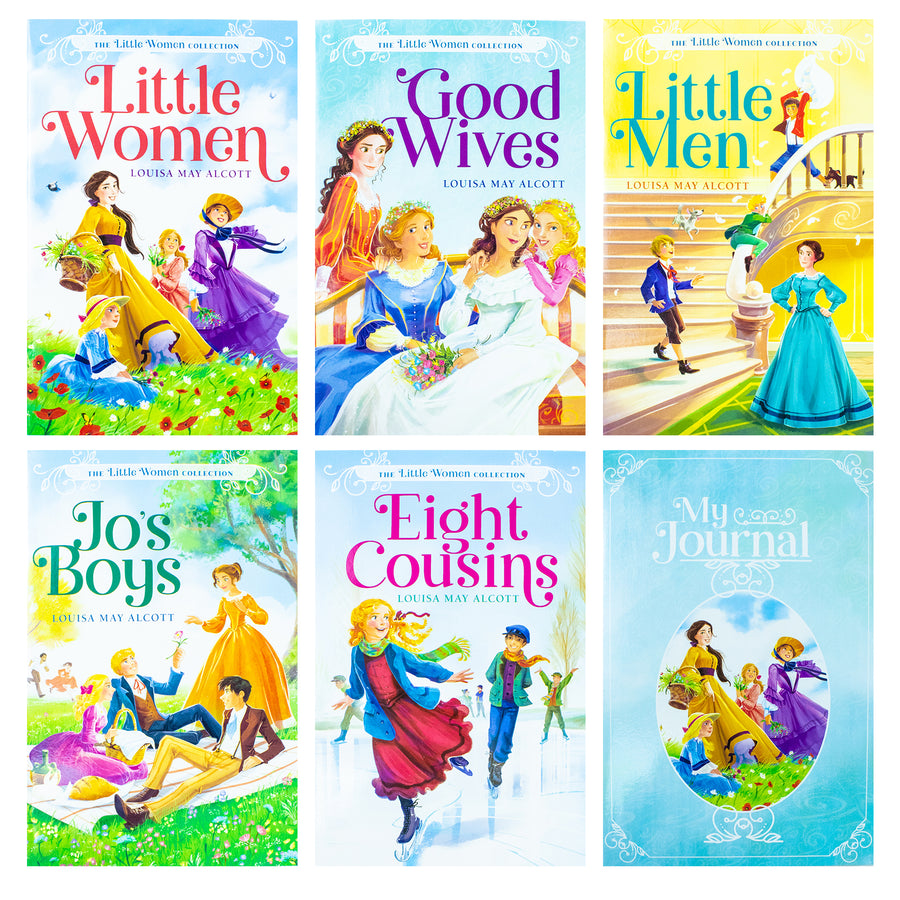 Little Women, Louisa May Alcott Family Favourites Collection: 5 Books ...