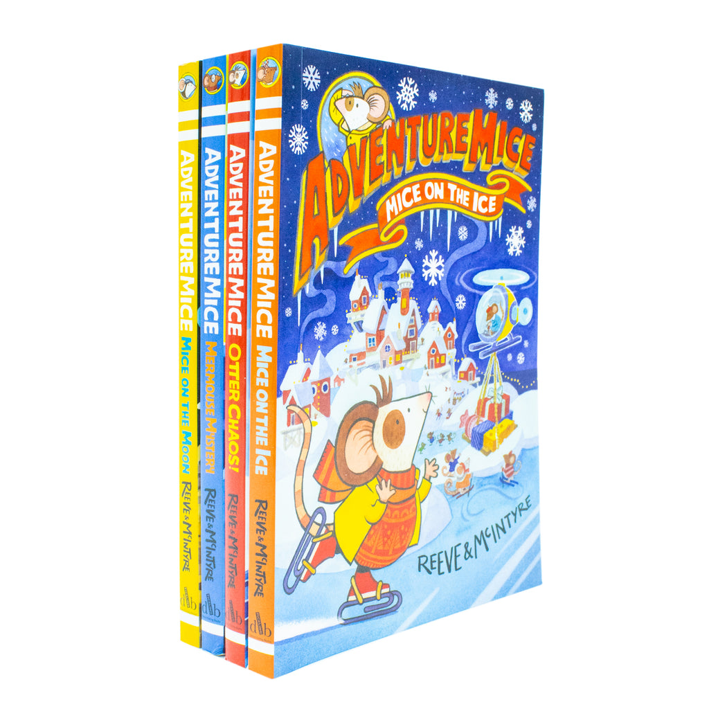 Adventuremice 4 Book Set (Mice On The Ice,Otter Chaos,Mermouse Myste ...