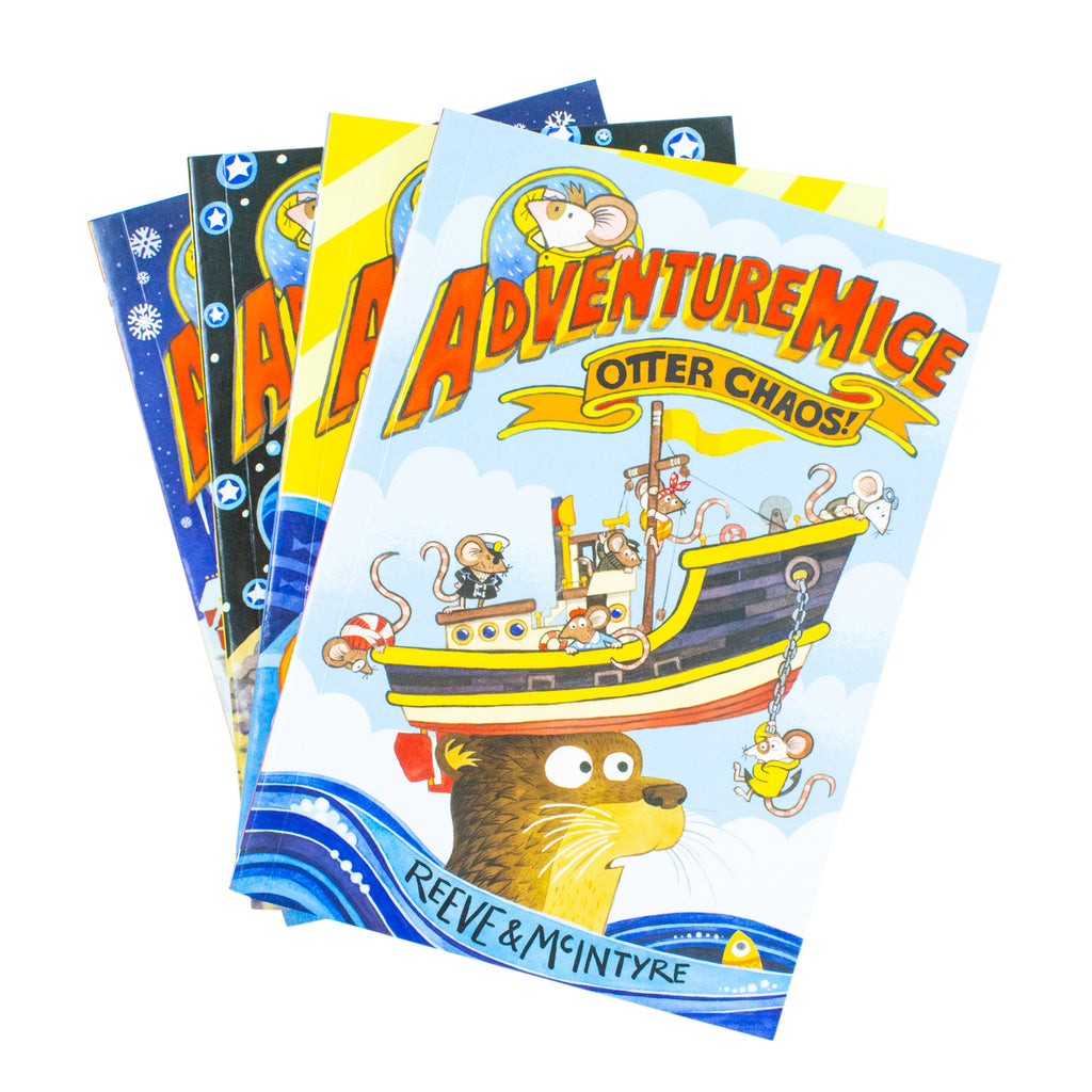 Adventure Mice 4 Book Set by Reeve & McIntyre for kids 9+ years ...