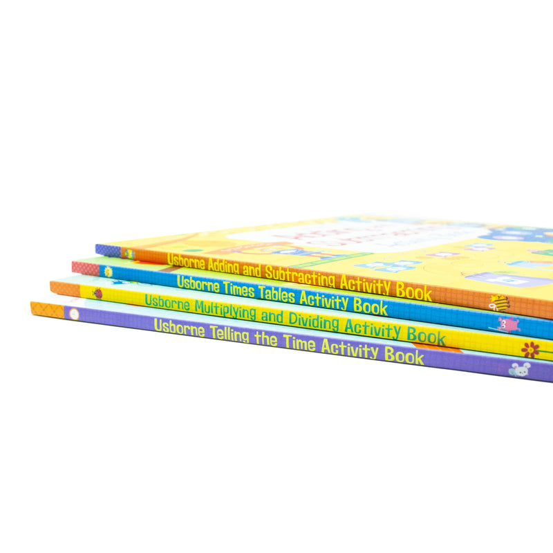 Maths Activity Set 4 Books Collection Set Addition And Subtraction Lowplex Books