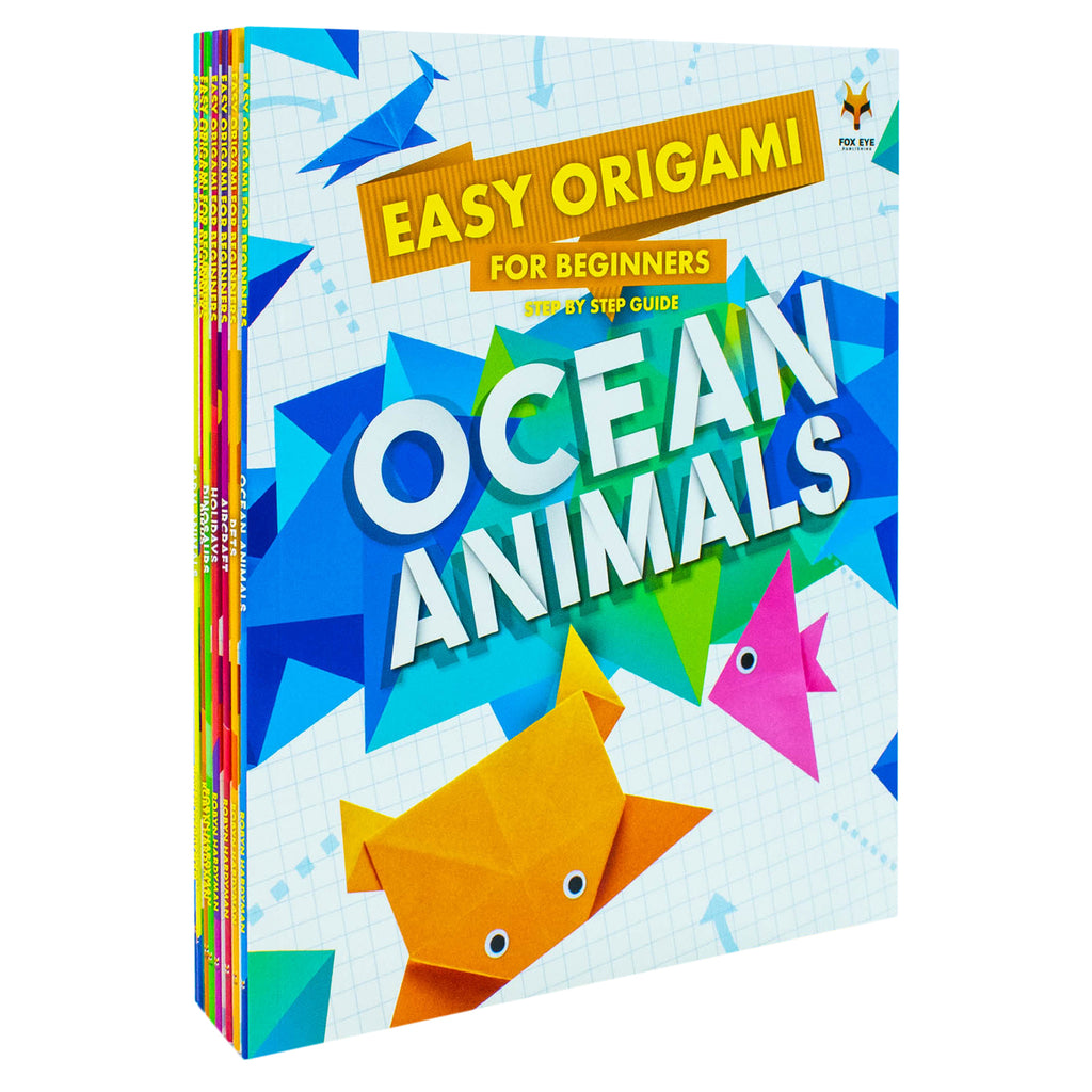 Easy Origami Book Set - Step By Step Guide For Kids Age 8+ – Lowplex Books