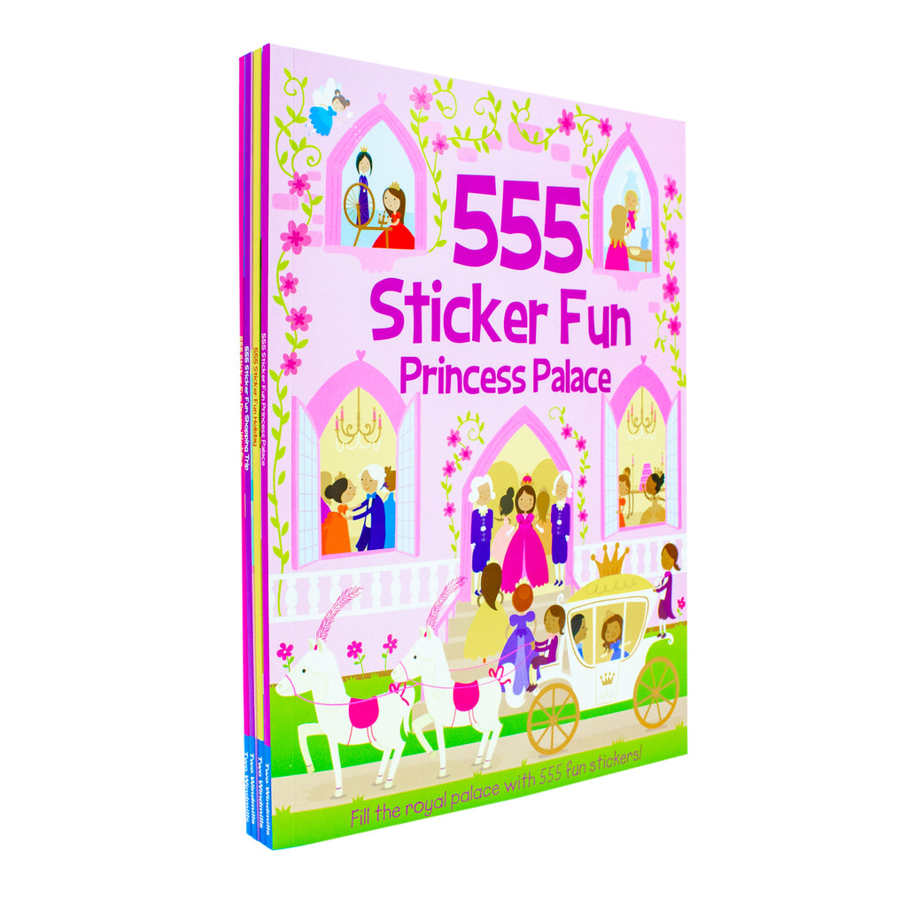 Sticker Dress Up 4 Fun Books with 555+ Stickers for Kids – Lowplex Books
