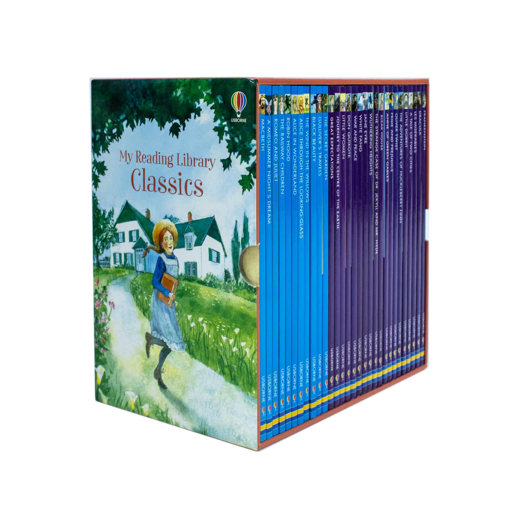 Usborne My Reading Library Classics 30 Books Box Children Collection S ...