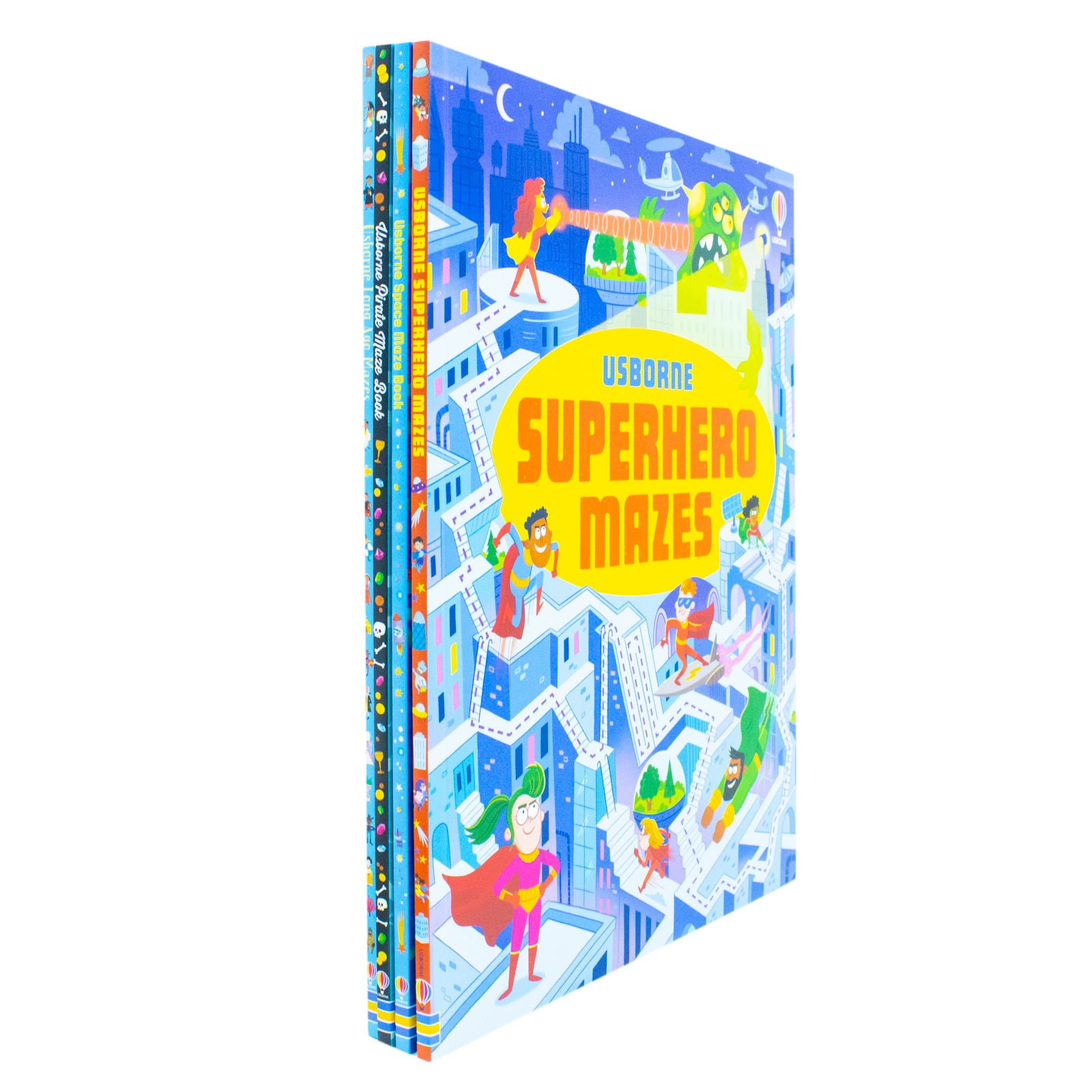Usborne Maze Series 4 Books Collection Set By Sam Smith & Kirsteen Rob ...