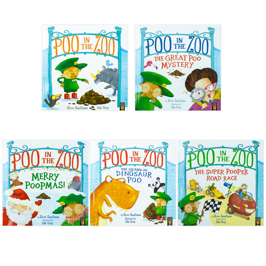Poo in the Zoo 5 Books Collection for Kids aged 5+ – Lowplex Books