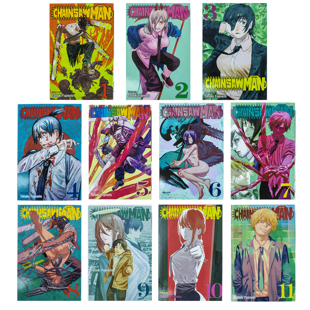 Chainsaw Man by Tatsuki Fujimoto: Volumes 1-11 Box Set – Lowplex Books