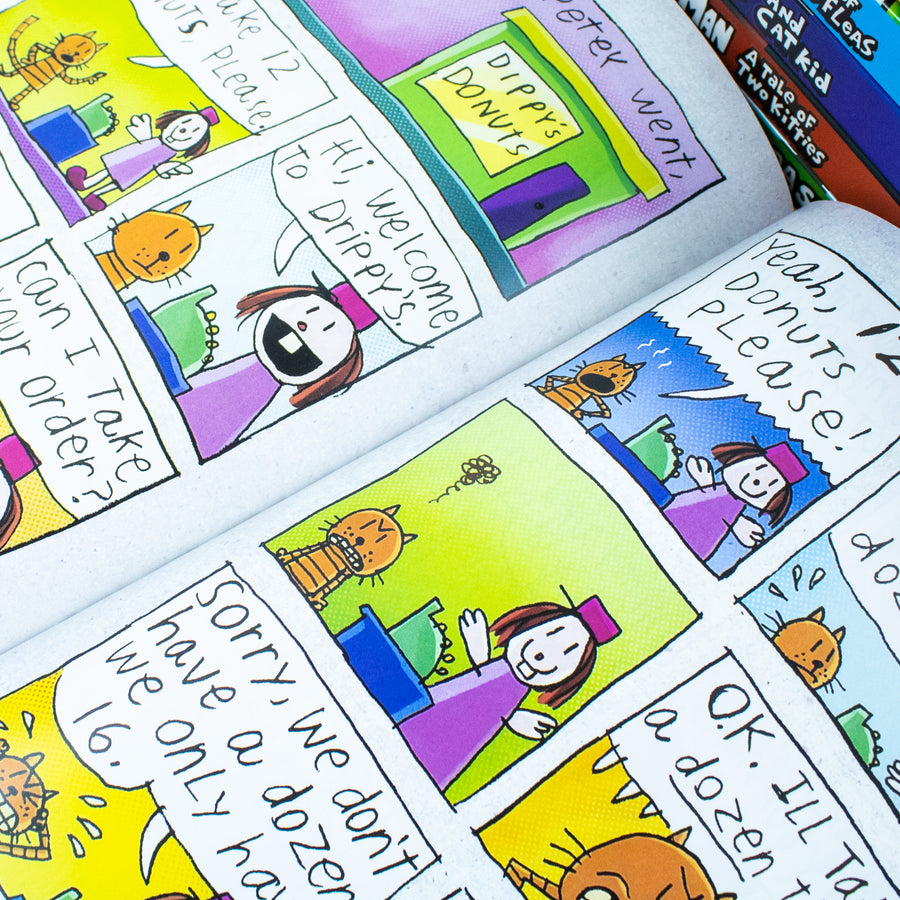 Dogman Series 1-12 Complete Books Set by Dav Pilkey – Lowplex Books