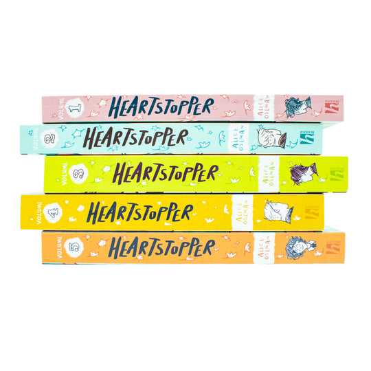 Heartstopper Series by Alice Oseman 5 Books Collection Set (1-5 ...