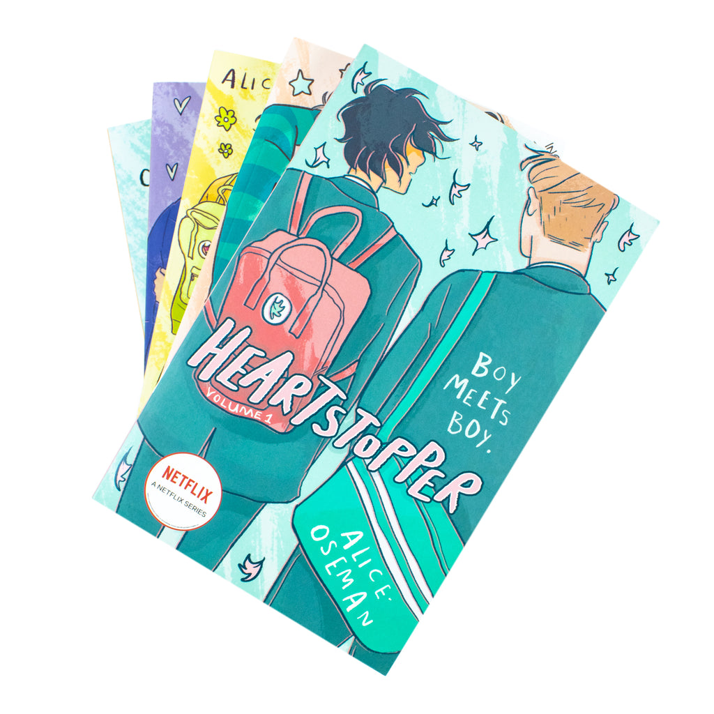 Heartstopper Series by Alice Oseman 5 Books Collection Set (1-5 ...