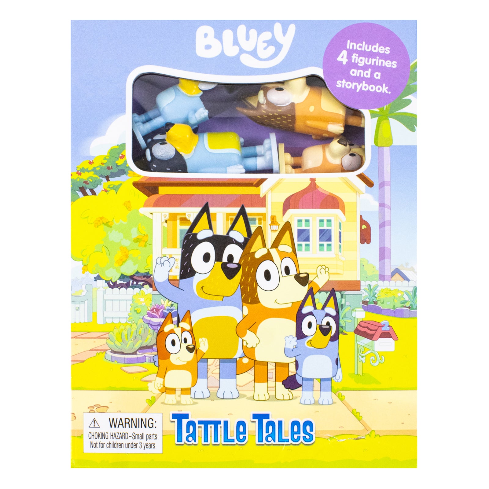 Bluey Tattle Tales Activity Book for Kids- 12-Page Illustrated Storybo ...