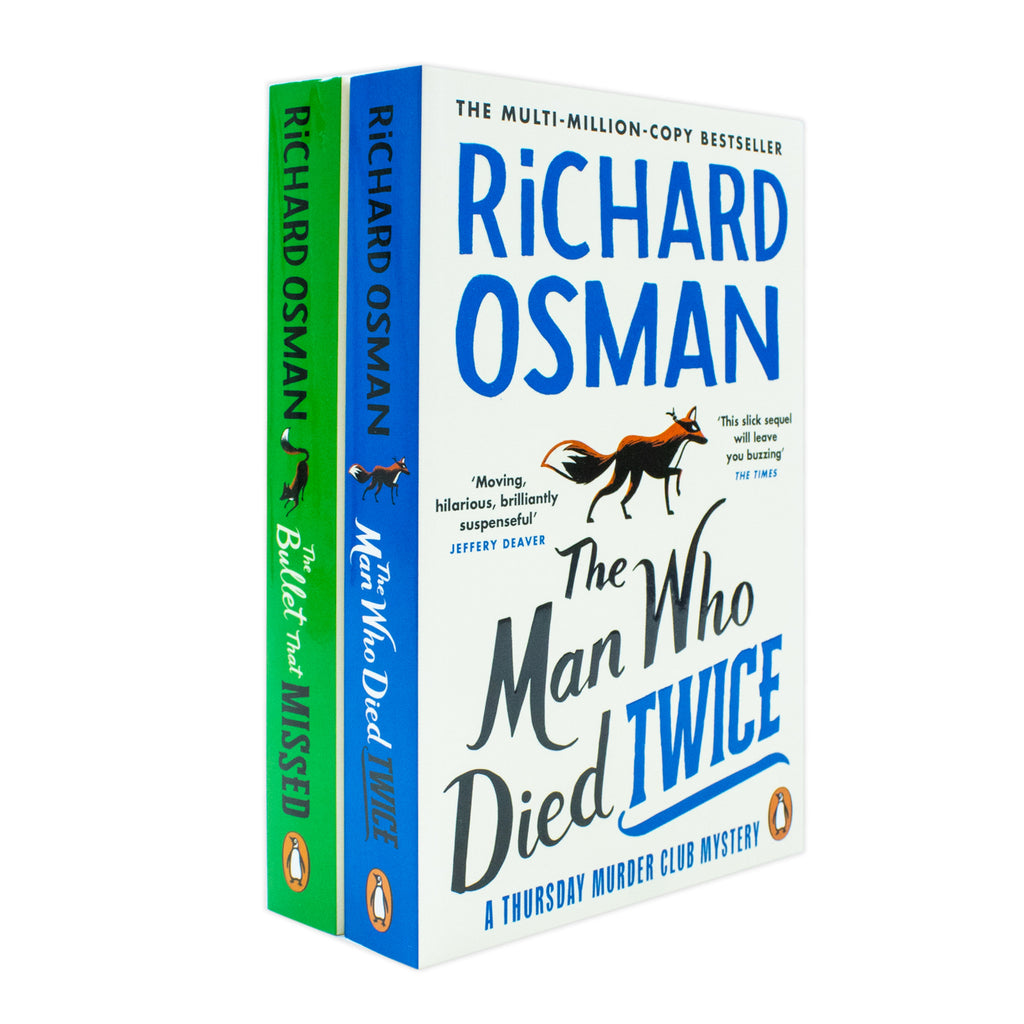 Richard Osman Thursday Murder Club Series 2 Books Set Hardback ...