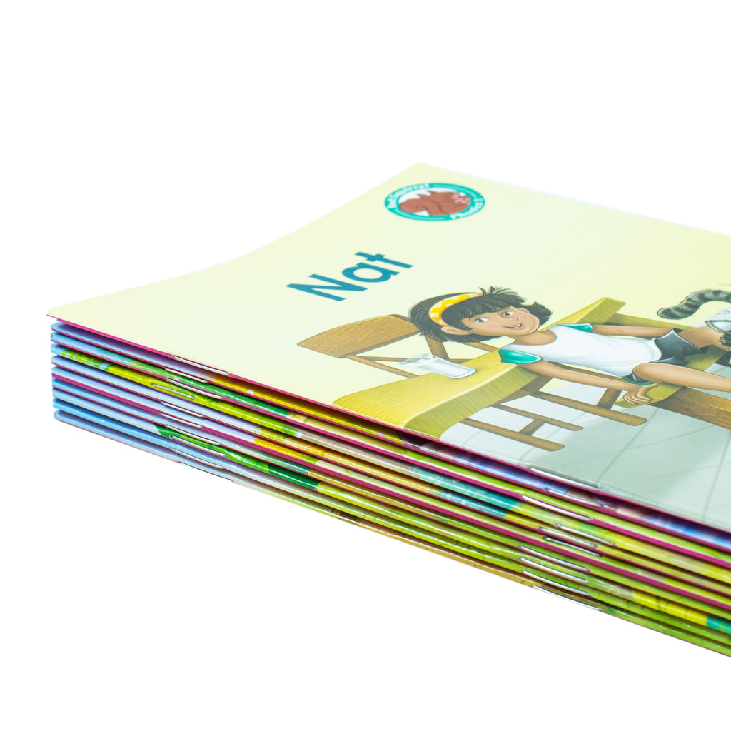 Red Squirrel Phonics Level 1 Collection 10 Books Set By Paul George ...