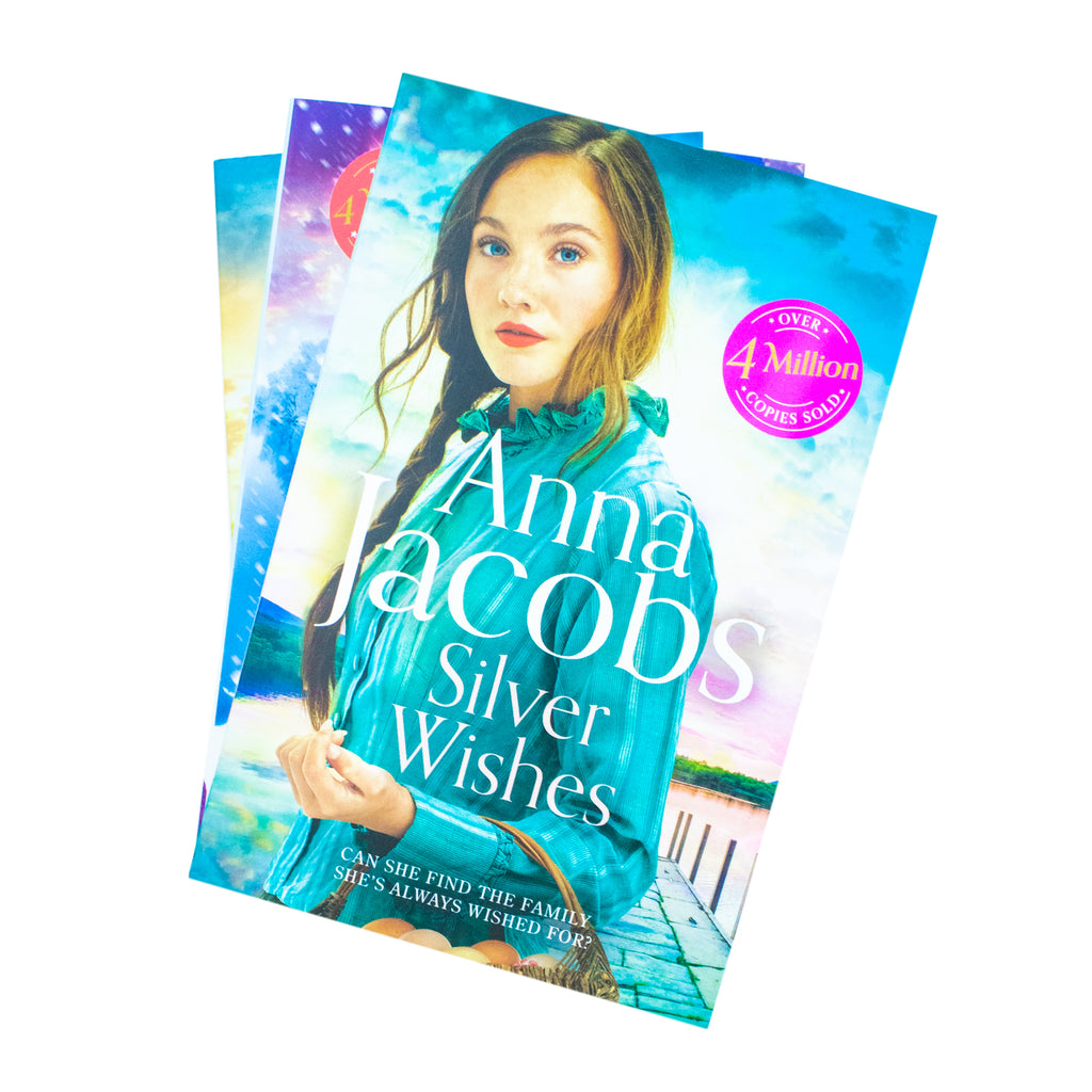 Anna Jacobs Jubilee Lake Series 3 Books Collection Set (Silver Wishe ...
