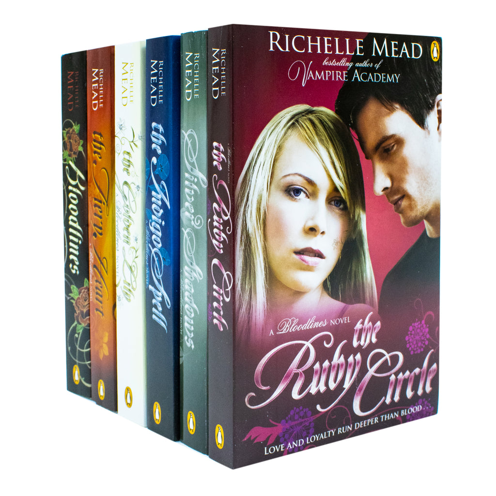 Richelle Mead Collection Bloodlines Series 6 Books Collection Set Silv ...
