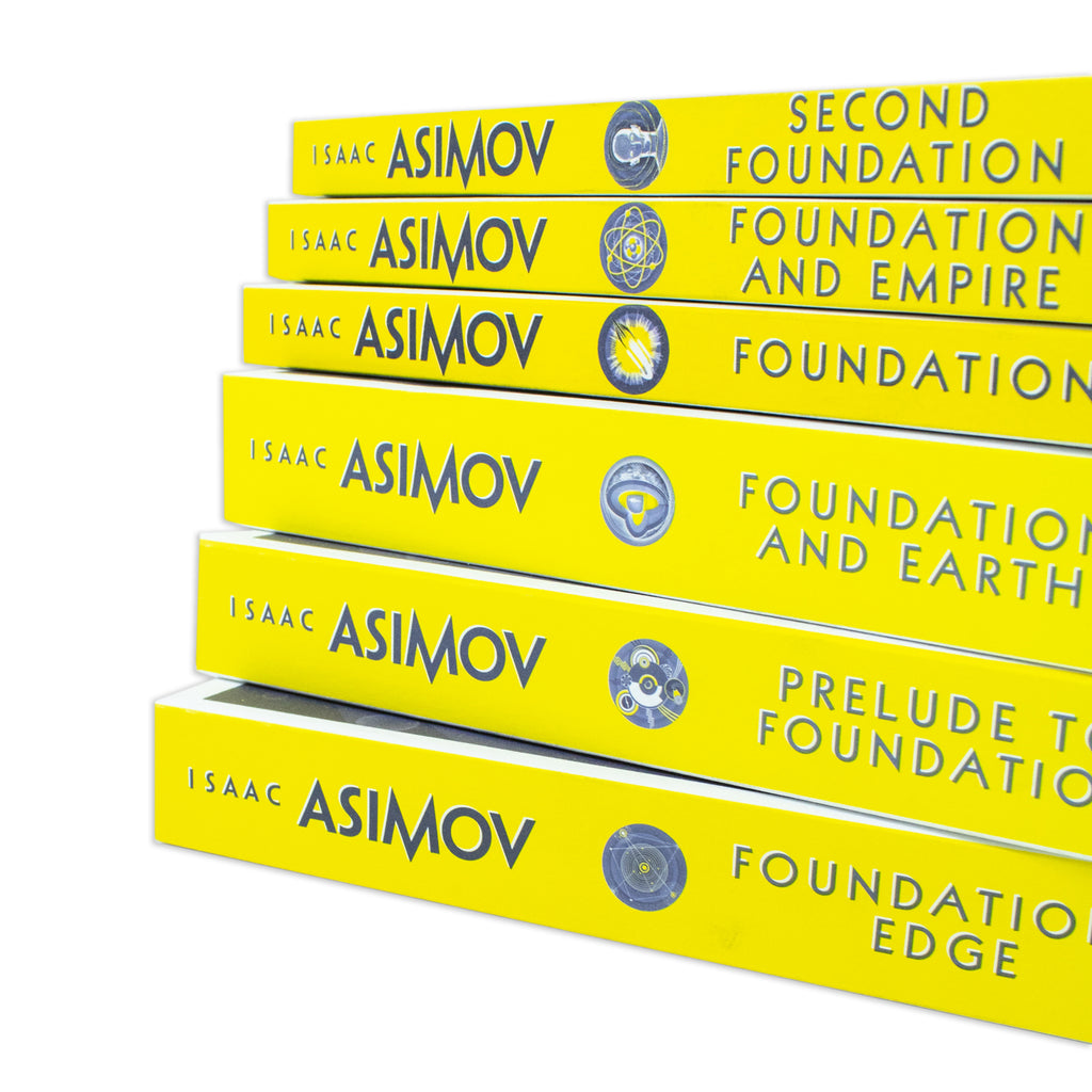 Isaac Asimov Foundation Series 6 Books Collection Set Pack Foundation ...