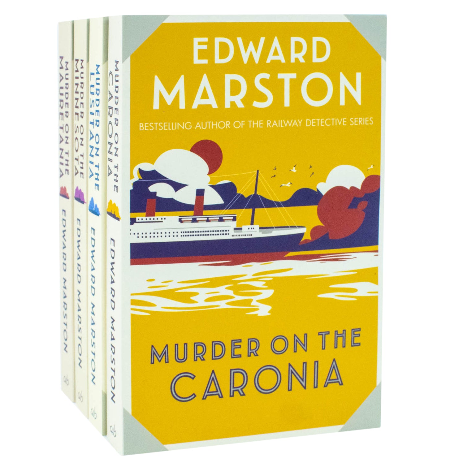 Edward Marston Ocean Liner Mysteries Collection 4 Books Set – Lowplex Books