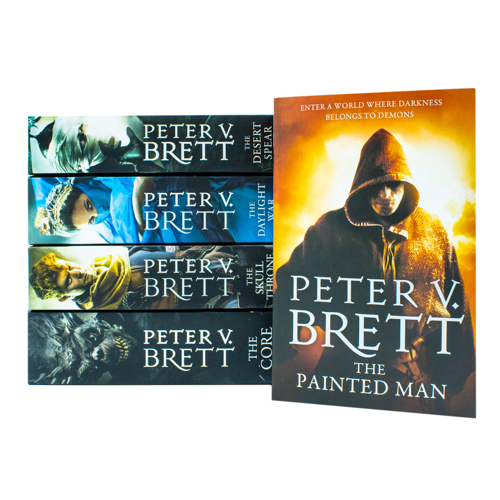 The Demon Cycle Series By Peter V. Brett Collection 5 Books Set The Pa ...