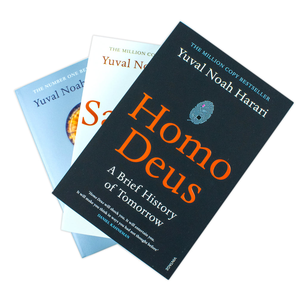 Yuval Noah Harari's 3 books Collection Set: Sapiens, Homo Deus, 21 ...