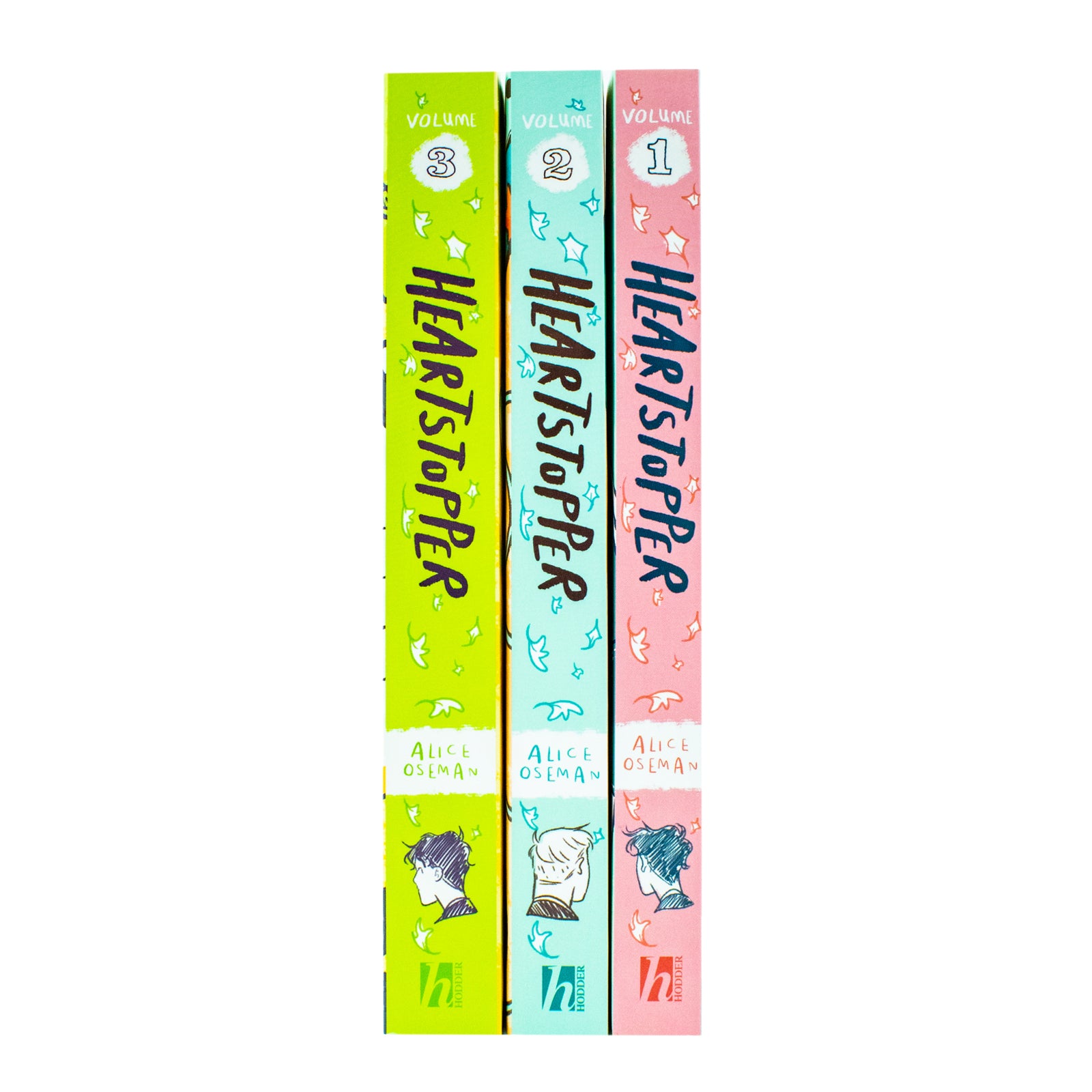 Heartstopper Series Volume 1-3 Books Collection Set By Alice Oseman ...