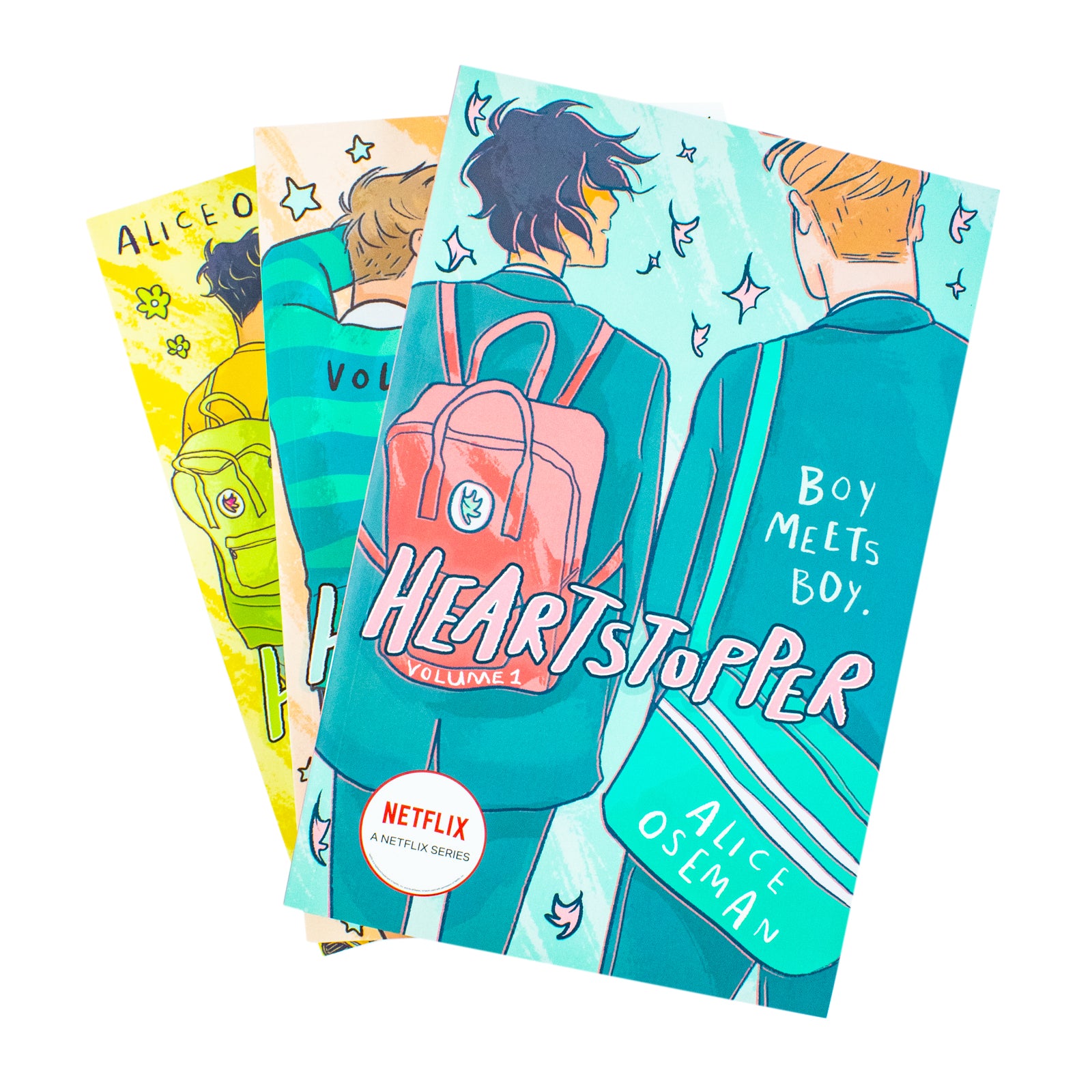 Heartstopper Series Volume 1-3 Books Collection Set By Alice Oseman ...