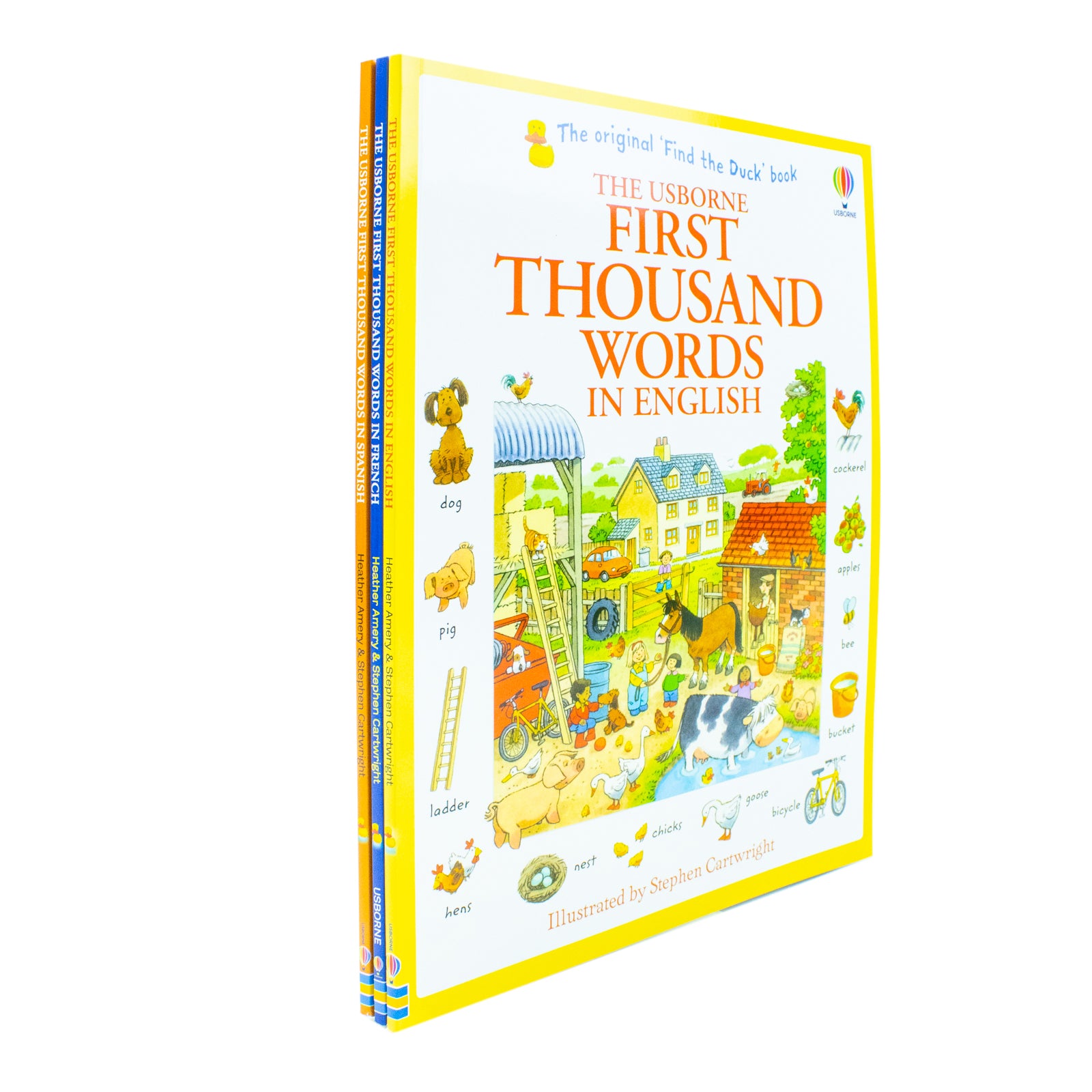 Usborne First Thousand Words Collection 3 Books Set By Heather Amery ...