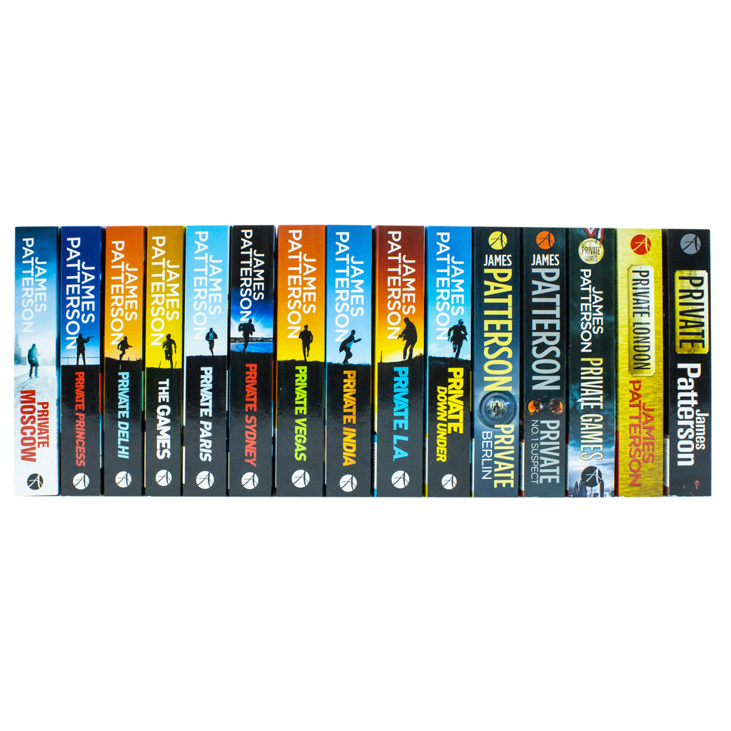 James Patterson Private Series 1-15 Books Collection Set (Private, Lon ...